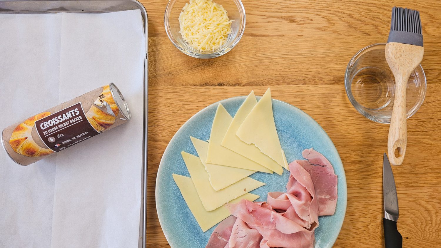 Schinken Käse Croissants - Tasty 4 you Schinken Käse Croissants Knack Back